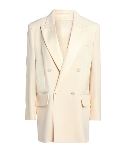 Max Mara Long Sleeves Blazers - White