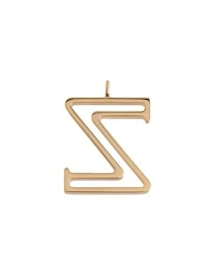 Chloé Double-line Hollow Z-shaped Pendant