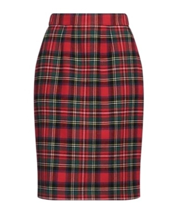 Saint Laurent Slim-fit Hip-hugging Knee-length Pencil Skirt
