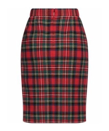Saint Laurent Slim-fit Hip-hugging Knee-length Pencil Skirt