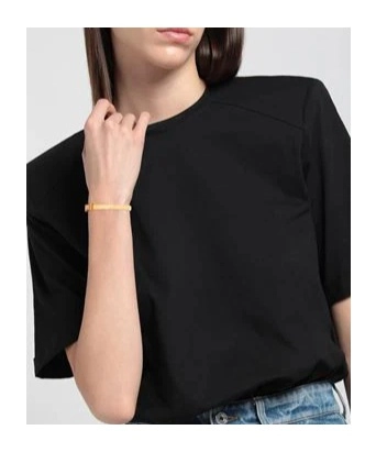 Balenciaga Thin Gold-toned Metal Bangle