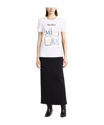 Max Mara Short Sleeve T-shirt - White