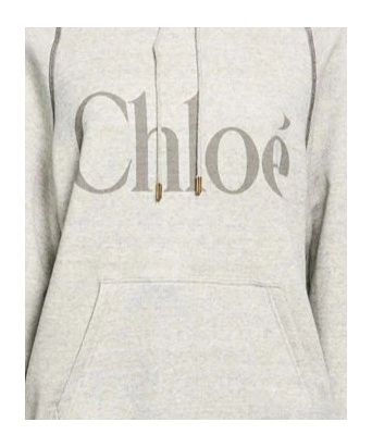 Chloé Blended Logo Hoodie