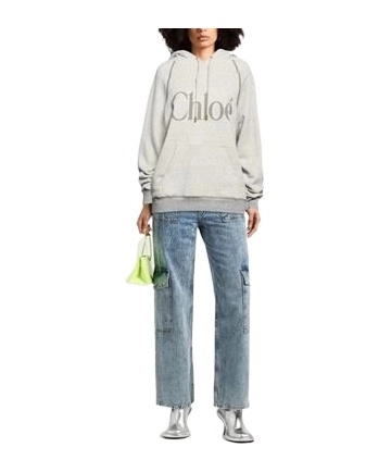 Chloé Blended Logo Hoodie