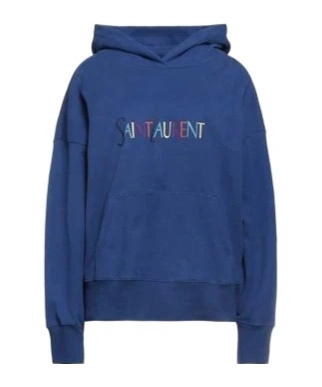 Saint Laurent Embroidery And Kangaroo Pocket