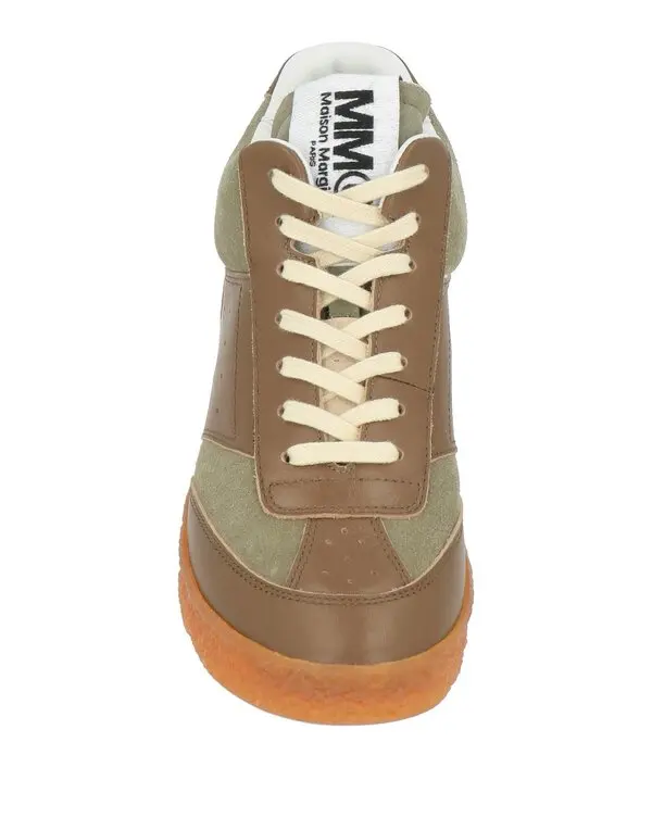 MAISON MARGIELA Color-blocked High-top Sneakers