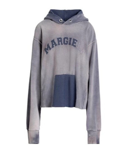 MAISON MARGIELA Color-block Hooded Sweatshirt