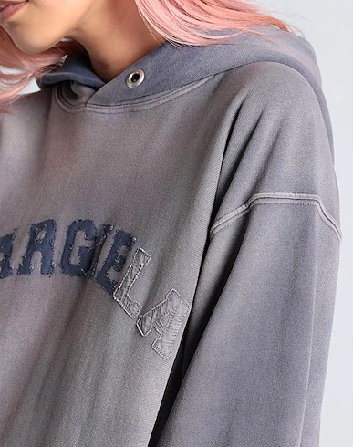 MAISON MARGIELA Color-block Hooded Sweatshirt