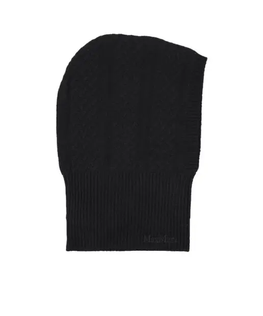 Max Mara Plain Colour Hats - Black