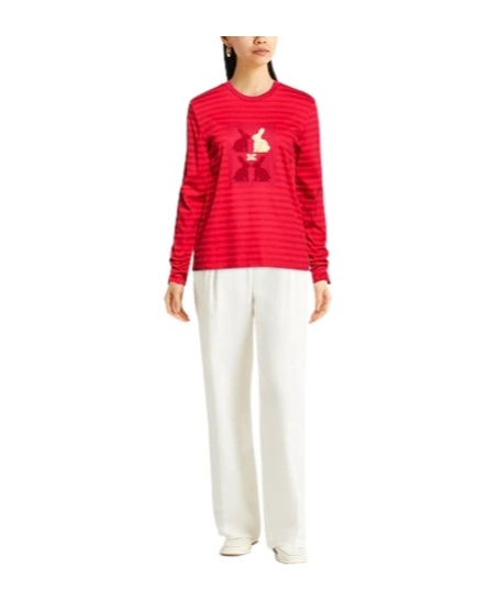 Max Mara Printed Long-sleeve T-shirt