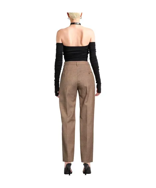 MAISON MARGIELA High-waisted Slim-fit Dress Pants