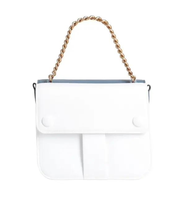 MAISON MARGIELA Multi-color Leather Flap Bag - Blue