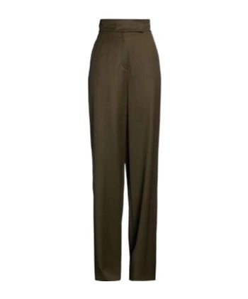 Max Mara High-waisted Straight-leg Trousers - Black