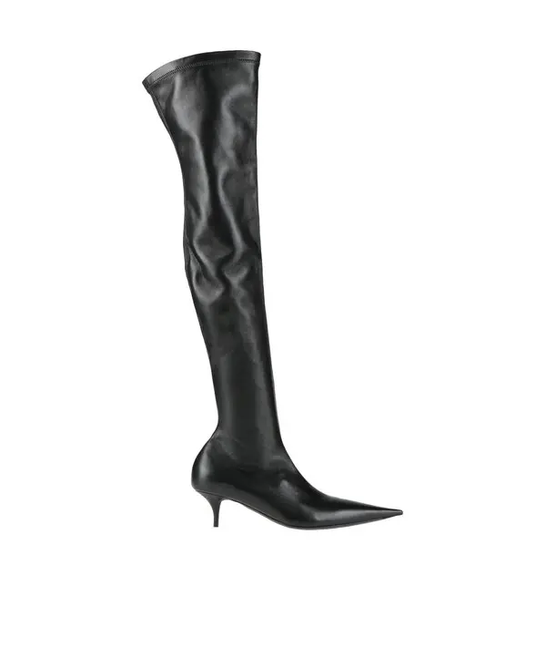 Balenciaga Fashionable And Versatile Tall Boots - Black