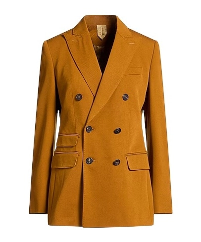 Max Mara Double-breasted Blazer - Orange