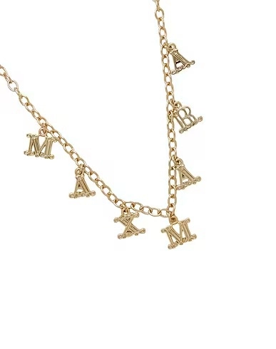 Max Mara Metal Necklace
