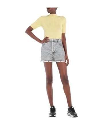 Isabel Marant Étoile Straight-leg Shorts With Frayed Raw Hem