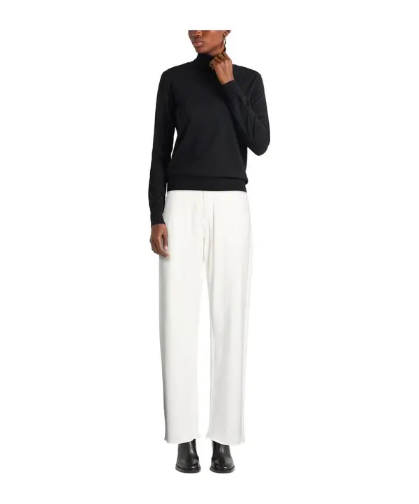 MAISON MARGIELA Solid-color High-waist Casual Trousers