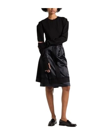 MAISON MARGIELA Crew Neck Long-sleeve Bodysuit