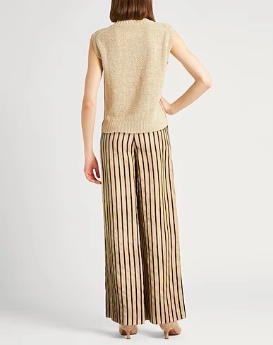 Max Mara High-waisted Loose Striped Suit Trousers