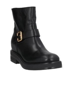 Chloé Round-toe Low-heel Ankle Boots