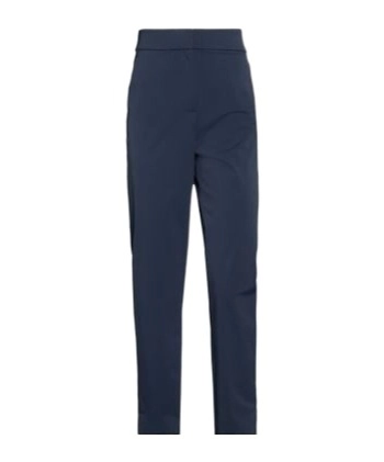 Max Mara High-waisted Tapered Trousers - Blue