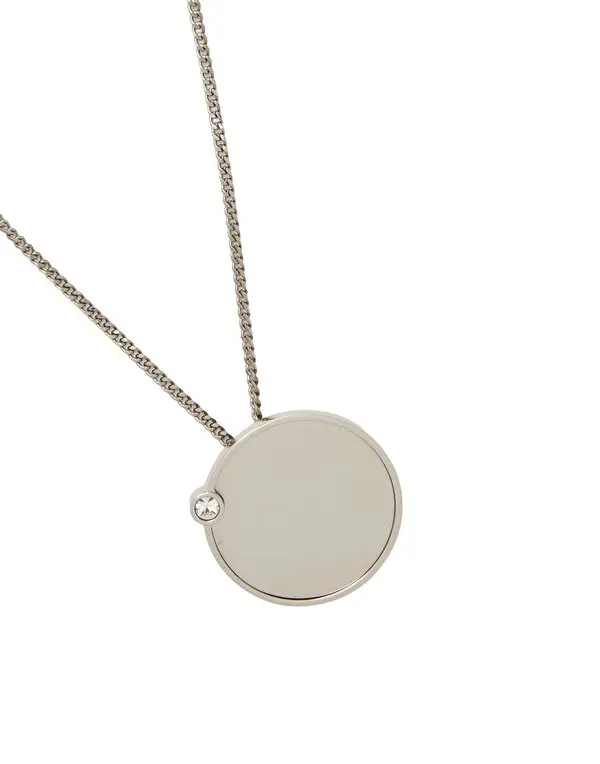 MAISON MARGIELA Necklace With Metal Brand Logo