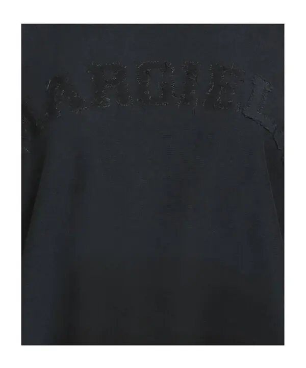 MAISON MARGIELA Cropped Hooded Sweatshirt