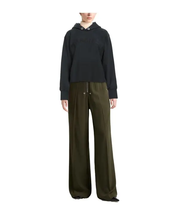 MAISON MARGIELA Cropped Hooded Sweatshirt