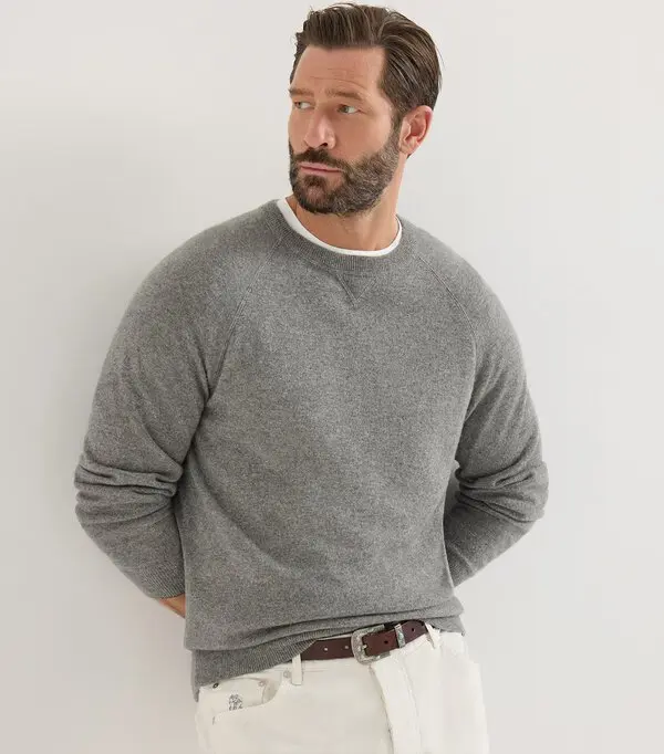 Brunello Cucinelli Cashmere Crew-neck Sweatshirt