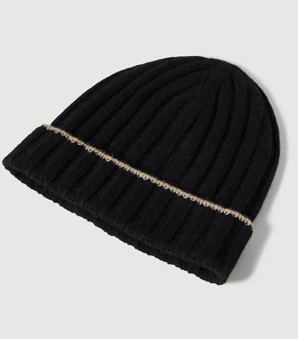 Brunello Cucinelli Cashmere Ribbed Beanie