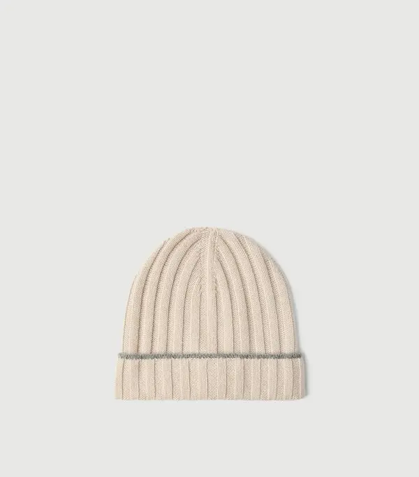 Brunello Cucinelli Cashmere Ribbed Beanie