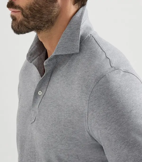 Brunello Cucinelli Cotton Polo Shirt