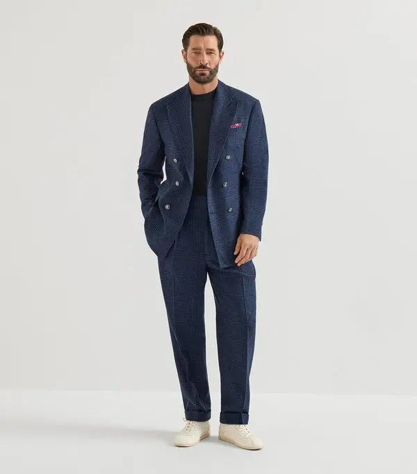 Brunello Cucinelli Cotton Long-sleeve T-shirt - Blue