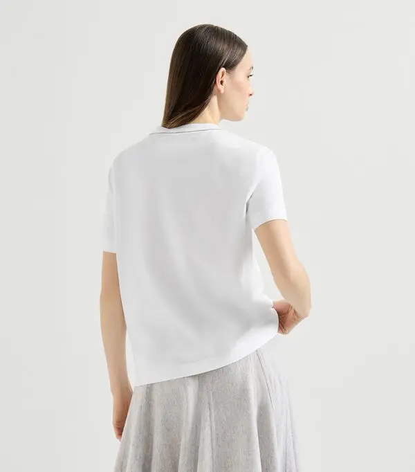 Brunello Cucinelli Cotton Monili-trim T-shirt