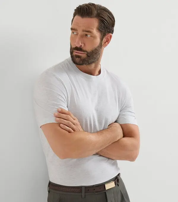 Brunello Cucinelli Cotton Crew-neck T-shirt