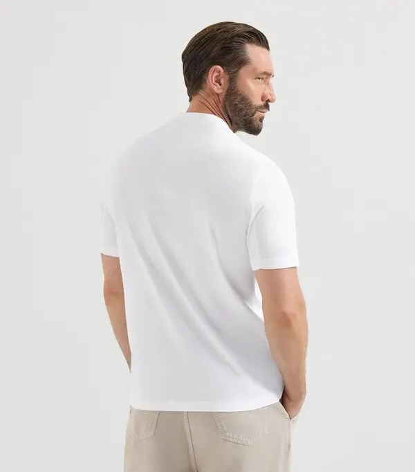 Brunello Cucinelli Cotton V-neck T-shirt