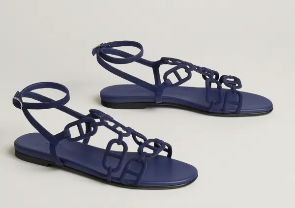 Hermès Naos Sandal - Blue