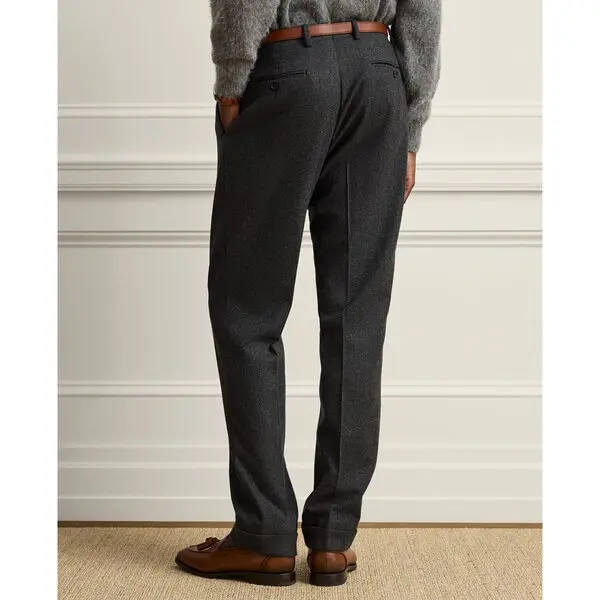Ralph Lauren Glenn Hand-tailored Flannel Trouser