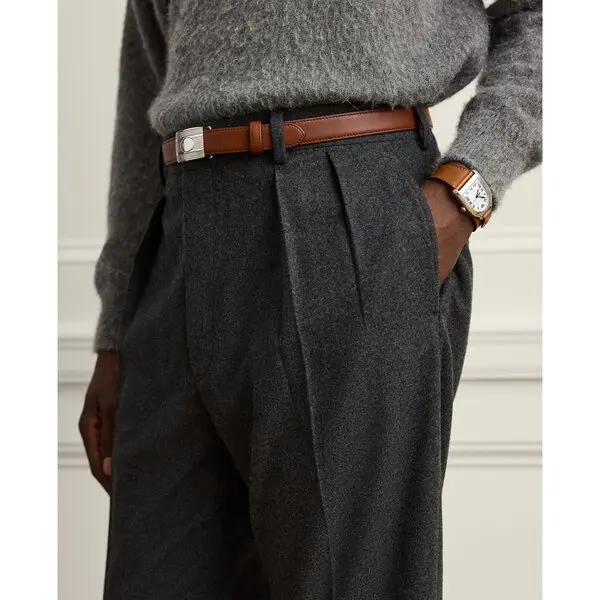 Ralph Lauren Glenn Hand-tailored Flannel Trouser