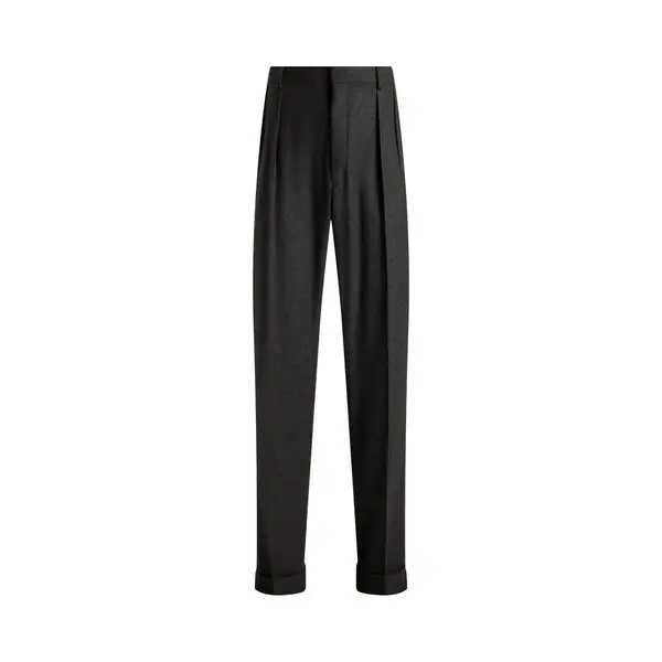 Ralph Lauren Glenn Hand-tailored Flannel Trouser