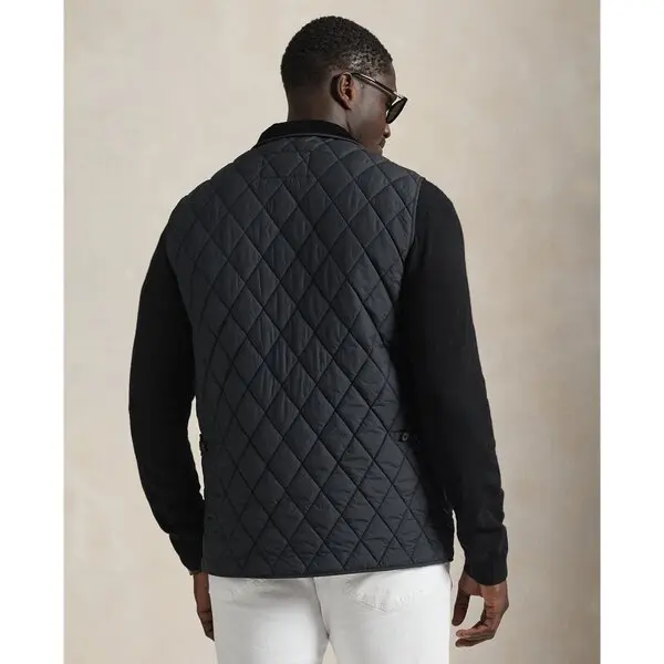 Ralph Lauren Beaton Quilted Vest - Polo Black