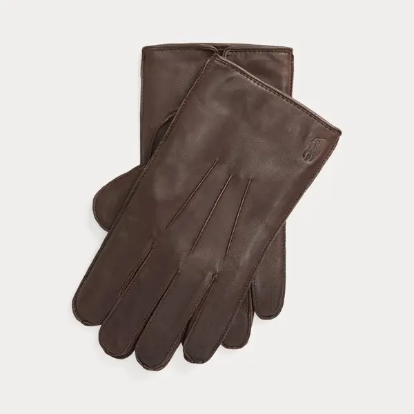 Ralph Lauren Insulated Sheepskin Touch Screen Gloves