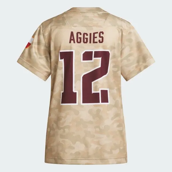 Adidas Texas A&m Strategy Jersey - Team Sand