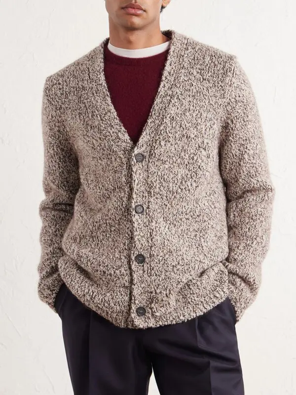 Massimo Alba Linus Wool-blend Cardigan