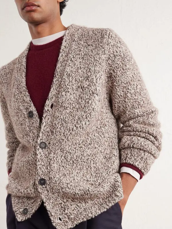 Massimo Alba Linus Wool-blend Cardigan