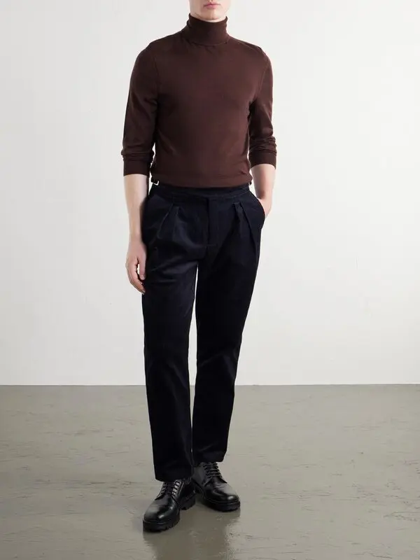 Mr P. Tapered-leg Trousers