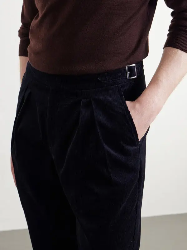 Mr P. Tapered-leg Trousers