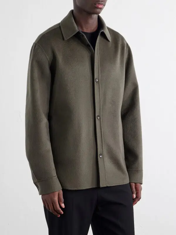 Mr P. Wool And Cashmere-blend Overshirt