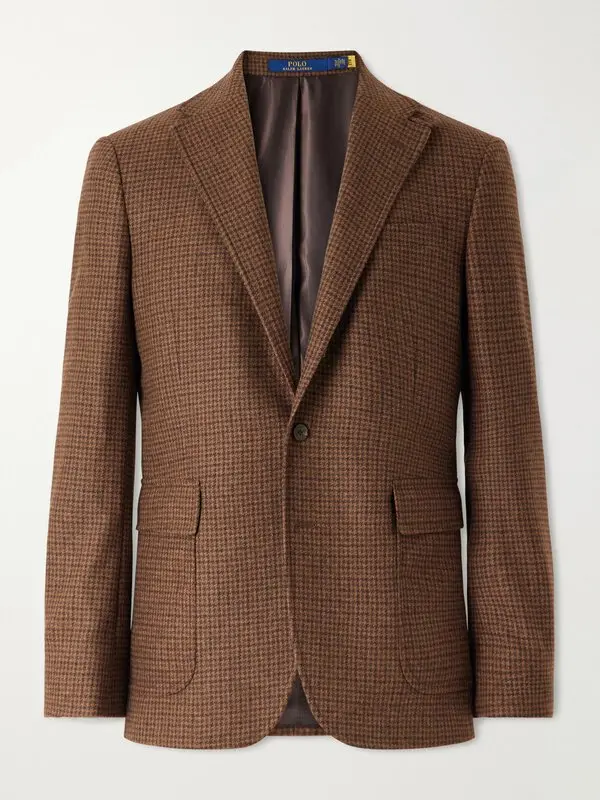 Polo Ralph Lauren Checked Wool-blend Blazer